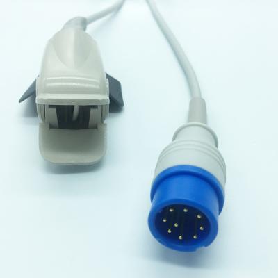 중국 성숙한 손가락 클립 맥박 산소 농도체 Spo2 감지기 3 미터 케이블 Biolight TPU 물자 판매용