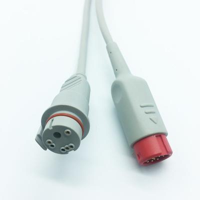 중국 민드레이 IBP 어댑터는 BD 변환기, 12개 핀, 의료용 센서 환자 모니터링에 전보를 칩니다 판매용