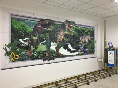 Chine 7" imprimante multicolore Robot de mur de chauffage d'encre d'effet de ZKMC 3D à vendre
