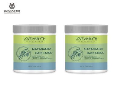 Chine Masque de cheveux d'extrait de macadamia avec l'humidité/élasticité de restauration d'huile de noix de coco à vendre