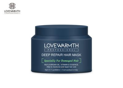 Chine Volume profond de la réparation 500ml de masque de cheveux de pétrole/vitamine E d'argan pour les cheveux endommagés à vendre