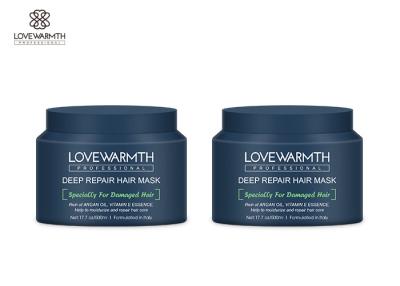 Chine Volume profond de la réparation 500ml de masque de cheveux de pétrole/vitamine E d'argan pour les cheveux endommagés à vendre