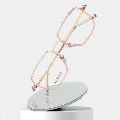 Cina I vetri personalizzabili del contenitore di vetro di titanio dell'acetato della lente ottica incorniciano universale in vendita