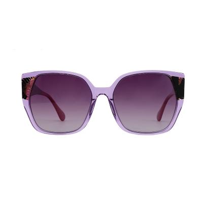 中国 Ecoの女性UVA/UVBの妨害のための友好的な分極されたアセテート フレームのサングラス 販売のため