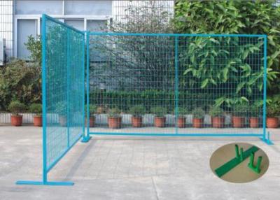 Chine la barrière Panels With Powder de chantier de construction de taille de 11ga 8ft a enduit à vendre