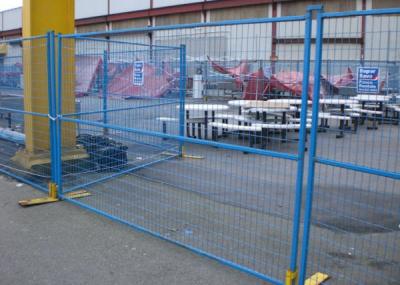 Chine la barrière Panels With Powder de chantier de construction de taille de 11ga 8ft a enduit à vendre