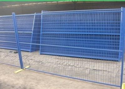 Chine la barrière Panels With Powder de chantier de construction de taille de 11ga 8ft a enduit à vendre