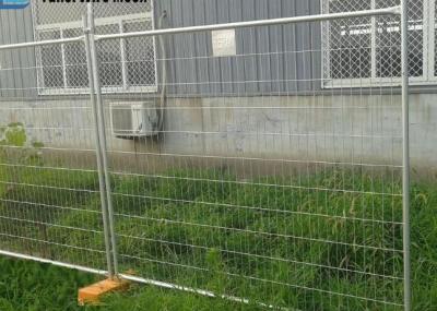 Κίνα 200g/M2 ντυμένη ψευδάργυρος περίφραξη χάλυβα W2.4m προσωρινή για την ασφάλεια εργοτάξιων οικοδομής προς πώληση