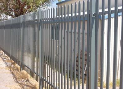 Chine Haute barrière de sécurité en acier galvanisée de 3.6m Panels Rounded Top à vendre