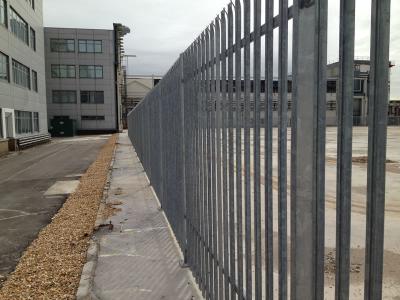 Κίνα Βιομηχανική 4ft W περίφραξη περιφραγμάτων χάλυβα ύψους τμημάτων αντιδιαβρωτική προς πώληση