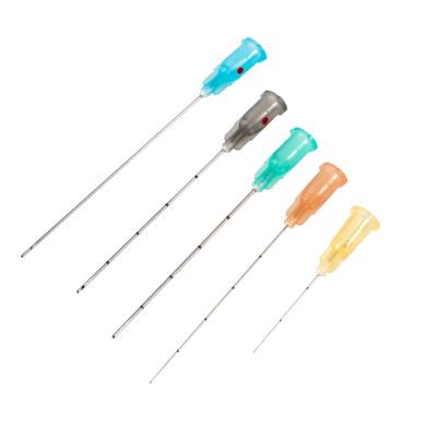 China 16G-30G Blunt Tip Micro Cannula with Hypodermic Needle for Dermal Fillers for sale