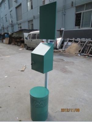 Cina Stazioni di smaltimento dei rifiuti dell'animale domestico della stazione dello spreco del cane su misura verde in vendita