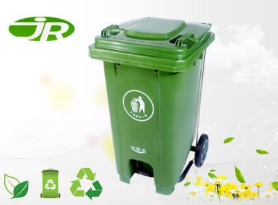 Cina bidone della spazzatura di plastica 240L con il quadrato diritto amichevole di Eco del pedale in vendita