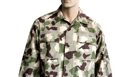 Rip Resistant BDU Military Uniform Breathable For Nigeria Army Outdoor