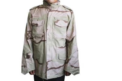 Polyester / Cotton M65 Military Desert Camo Jacket Functional For Saudi Army