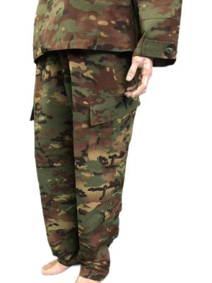 Ripstop Twill Fabric ACU Military Uniform Set Customized For Men S Outdoor