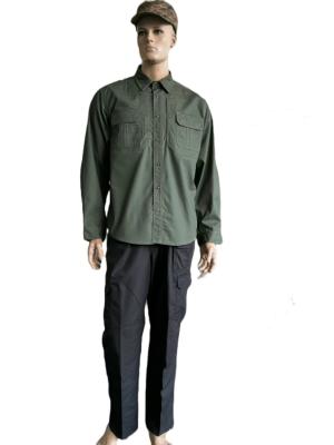Multiple Pockets Military Shirts Clothing Waterproof And Fireproof For Men