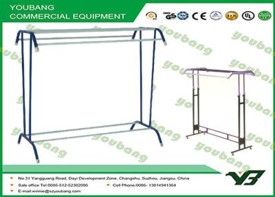 Cina Scaffale mobile portatile dell'abbigliamento, scaffale dell'indumento del metallo facile all'assemblea in vendita