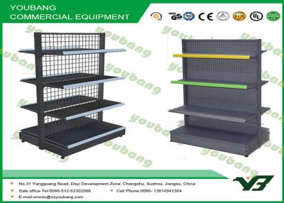 China Shelving resistente para lojas, cremalheira da exposição da sapata do metal do supermercado à venda