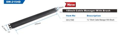 China gerente do cabo 19inch com escova à venda