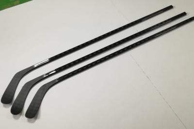 China Composite Carbon Fiber Ice Hockey Stick With Bauer Stick 1 Piece Structure for sale