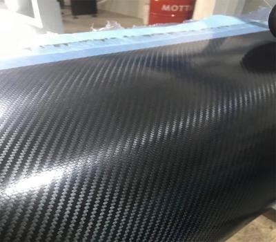 Κίνα Σαφές Twill Prepreg 3K ινών άνθρακα υψηλής επίδοσης πλέκει το συνολικό βάρος 273 G/㎡ προς πώληση