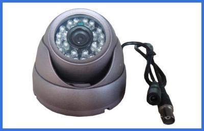 Cina CMOS 700TVL IR indoor dome camera 10 meters distance Analog 24 pcs LED lamp metal housing in vendita