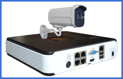 Cina 4ch 1 PCS Bullet Micro NVR wireless CCTV Camera Kits Embedded LINUX Operation System in vendita