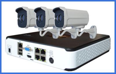 中国 3.6/6MM レンズが付いている独立防水屋外 cctv のカメラのキット 販売のため