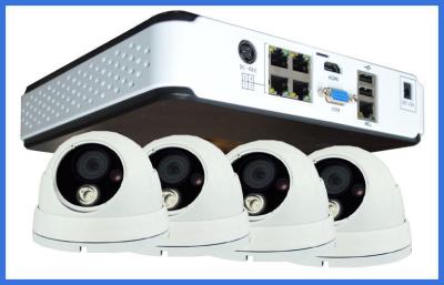 中国 学校/ホーム セキュリティー 720P 4 PCS の運命 CCTV のカメラのキット必要性スイッチ無し IPC 販売のため