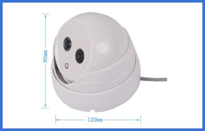 Cina 1/3 video macchina fotografica del CCTV del IP di sorte avversa di CMOS H.264 con audio bidirezionale IP66 in vendita