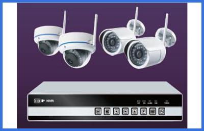 中国 4CH 720P/1080P 無線 CCTV のカメラのキットは Ipad のスマートな電話 Onvif を支えます 販売のため