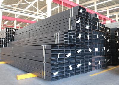 Κίνα Φωτεινή μαύρη ανόπτηση σωλήνων ERW Q355 Q195 χάλυβα κατασκευής 10x10 τετραγωνική προς πώληση