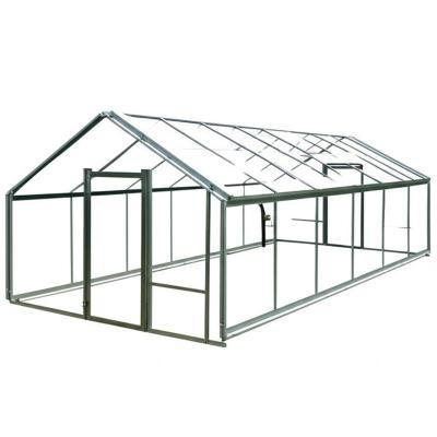 China Customizable Greenhouse Tunnels Rectangular Section Shape Length 1-12m Invoiced by Theoretical Weight for sale