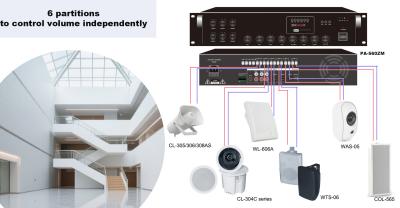 중국 CL-306C OEM ODM ABS 바플 ABS 뒷 덮개 좋은 품질 천장 스피커 40W 동축 스피커 판매용