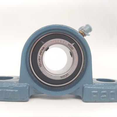Cina L'OEM inserisce il cuscinetto con cuscinetto a sfera del acciaio al carbonio del blocchetto di cuscino della Camera UCP 205 in vendita