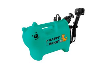 China Plastic Pet Bathing Tools Mud Dog Paw Cleaner Portable Outdoor Shower for sale