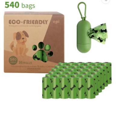 Cina Borsa residua biodegradabile su ordinazione dell'OEM del cane di Eco della borsa amichevole della poppa in vendita