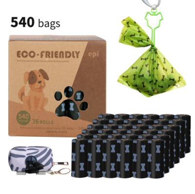 Cina Borsa concimabile amichevole biodegradabile su ordinazione della poppa della borsa 100% Eco della poppa del cane dell'amido di mais in vendita