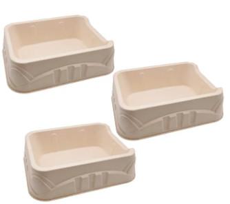 Cina Smart di plastica Cat Litter Trays Simple Cute Cat Litter Cabinet in vendita