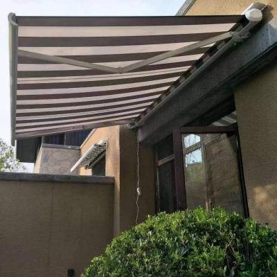 China UV Protection Outdoor Sunshade Awning 10x10 Feet Sun Shade Canopy Retractable for sale