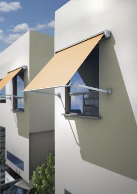 China Retractable Outdoor Sunshade Awning Electric Canopy Sun Shade Window Awning for sale