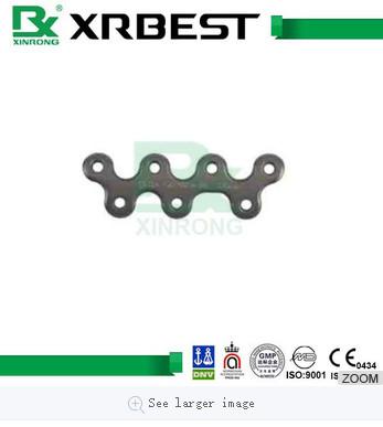 China Trauma pflanzt w-Metacarpal zuschließende Titanknochen-Platten mit Titanedelstahl ein zu verkaufen