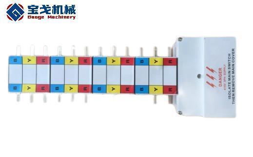 Tin Plated Copper Bus Bar with PC/ABS Flame Retardant Protective Shell