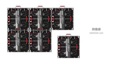 중국 P3.91mm 재생률 3840Hz 단계 임대 LED 디스플레이 코너 보호 판매용