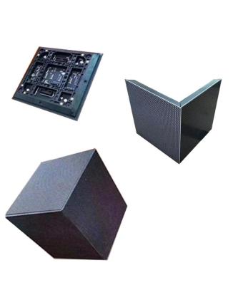 China Pantalla LED interior a todo color de P5 SMD lados del ángulo de 45 grados inconsútiles en venta