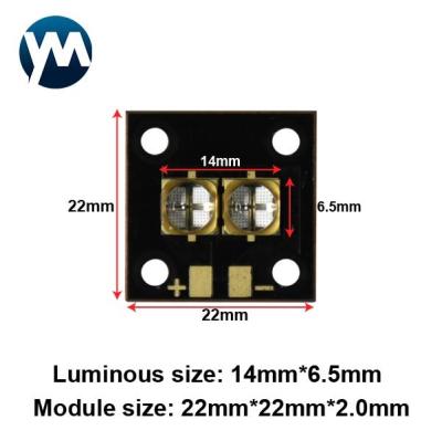 China 20W High Power UV Light Module LED Curing Lamp 365nm 385nm 395nm 405nm for sale