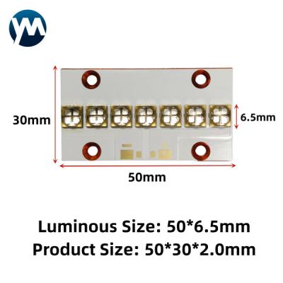 중국 70W PCB 빠른 UV LED 모듈 자외선 램프 인쇄 및 경화용 UV LED 빛 판매용