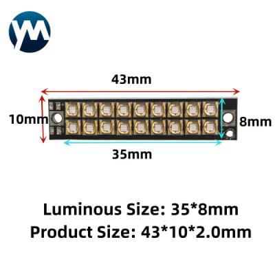 中国 50WLEDUVランプ印刷 UV 365nm モジュール3535SMD 120度UVインク乾燥システム 販売のため