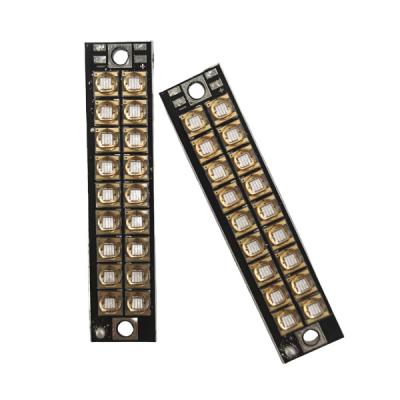 中国 50WカスタムLEDサイン UV 365nm 固化モジュール 3535 SMD 120度UVインク乾燥システム 販売のため